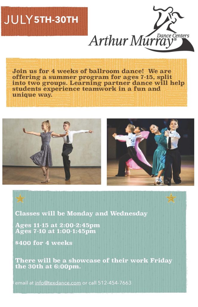 Kids Dance Classes - Arthur Murray Austin